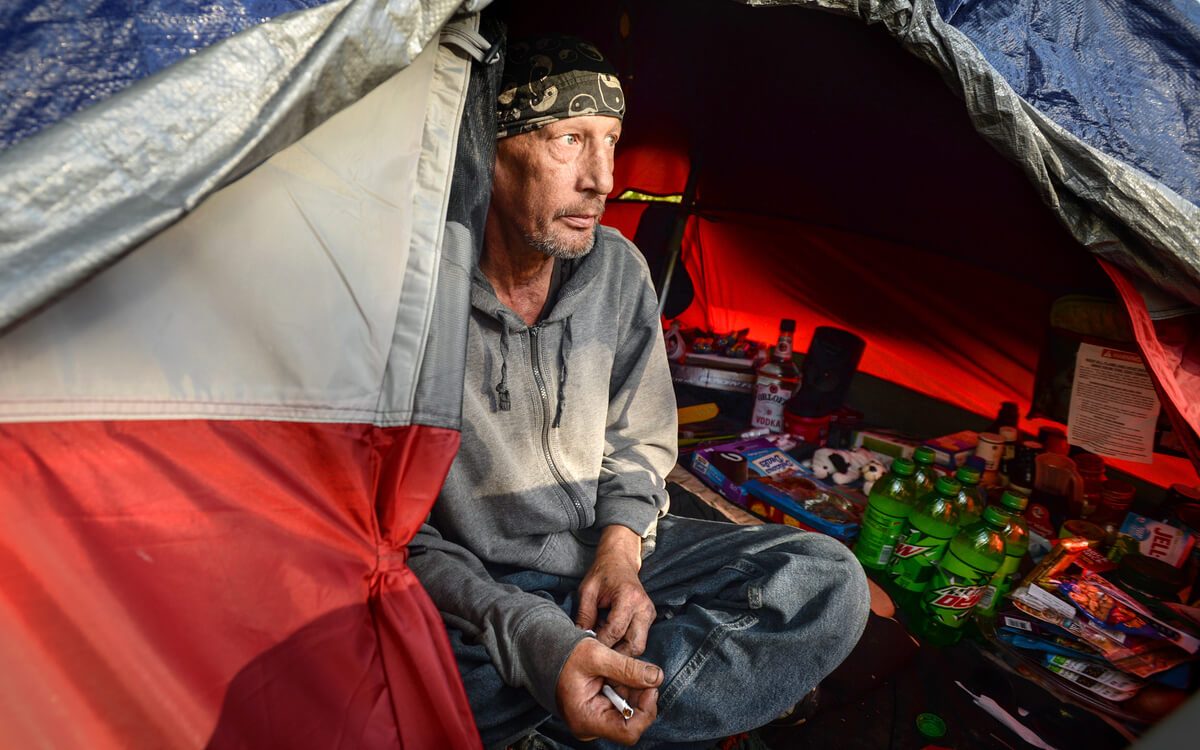 After 3 Years With A Roof Over His Head, He’s Newly Homeless Again ...