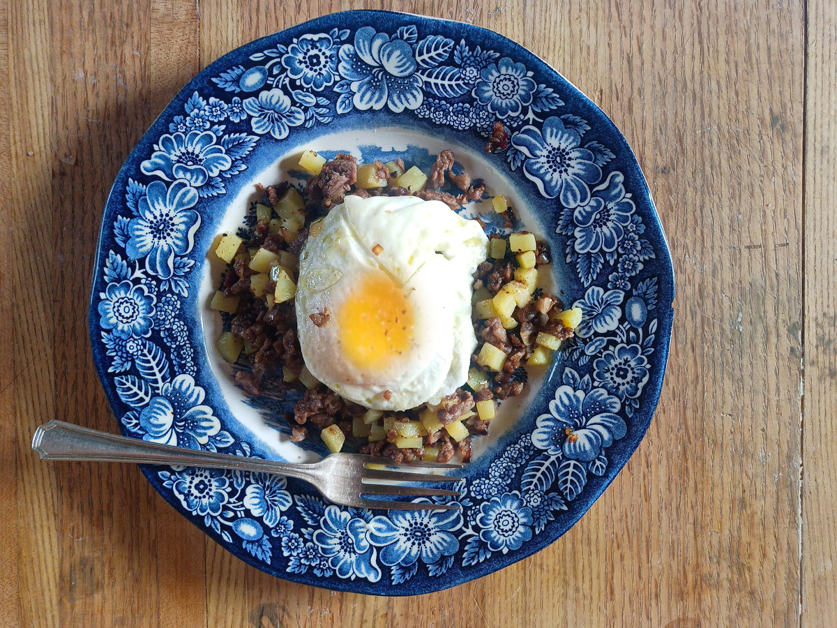 This hash recipe is perfect for your leftover roast beef