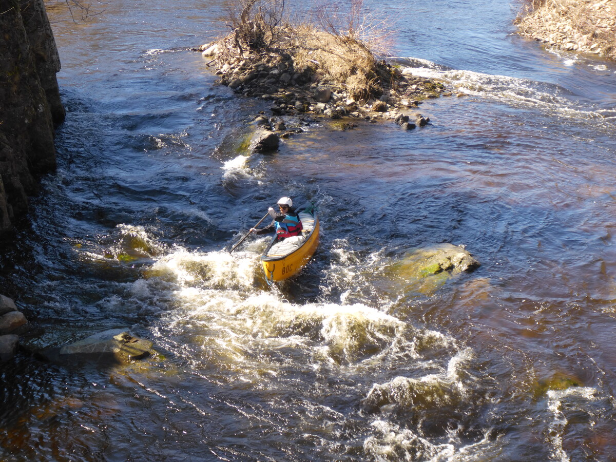 My favorite Maine spring paddle is packed with thrilling rapids