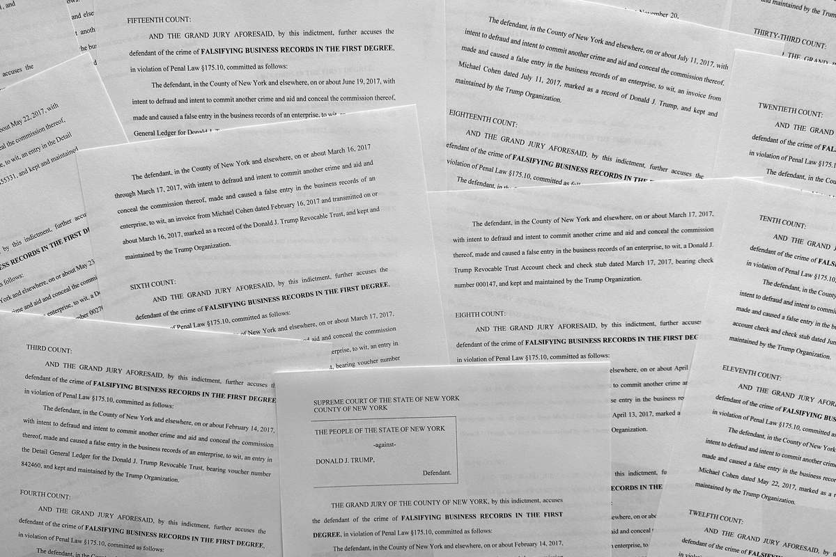 At a glance: The 3 hush money cases in Trump indictment