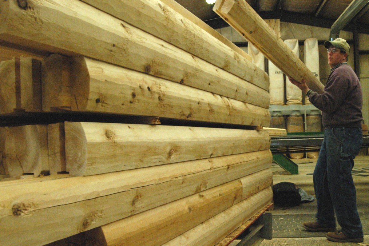 Katahdin Cedar Log Homes making comeback after nearly closing
