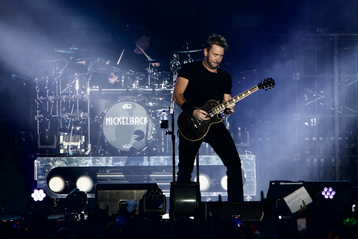 Photos: Rock band Nickelback rolls through 95秀视频