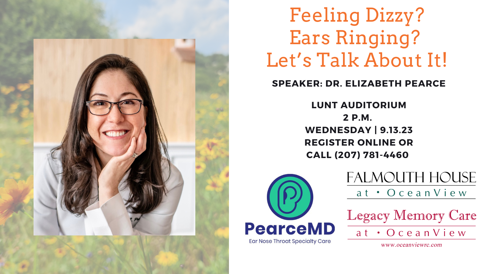 'Feeling Dizzy? Ears Ringing? Let’s Talk About It!' - Bangor Daily News