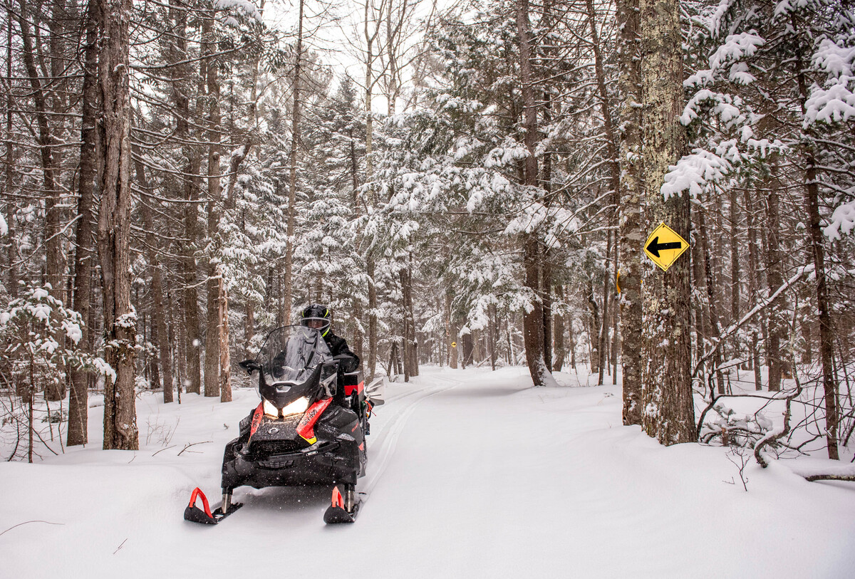 Washed-out major snowmobile trail unlikely to be fixed this season