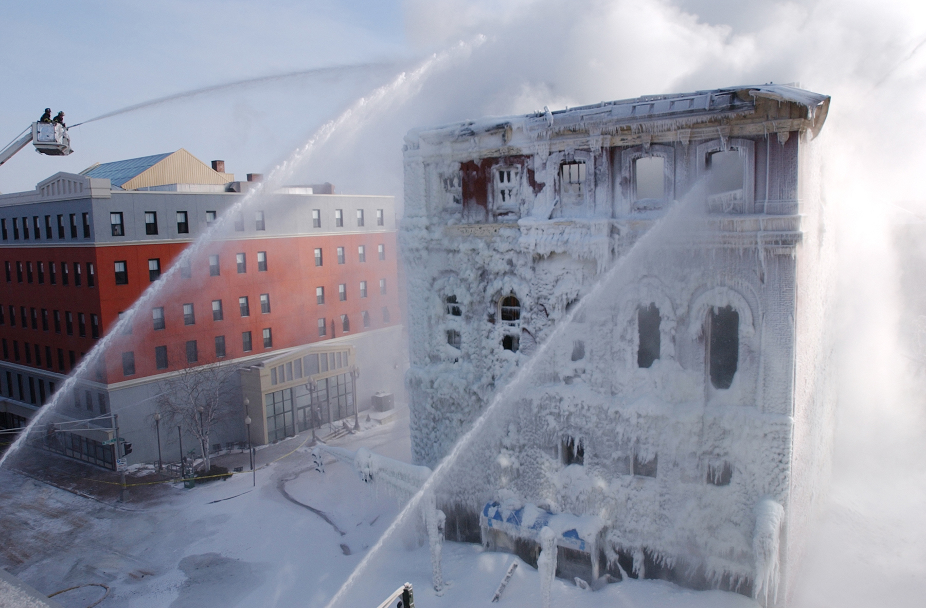 Bangor's historic Masonic Hall was destroyed by fire 20 years ago
