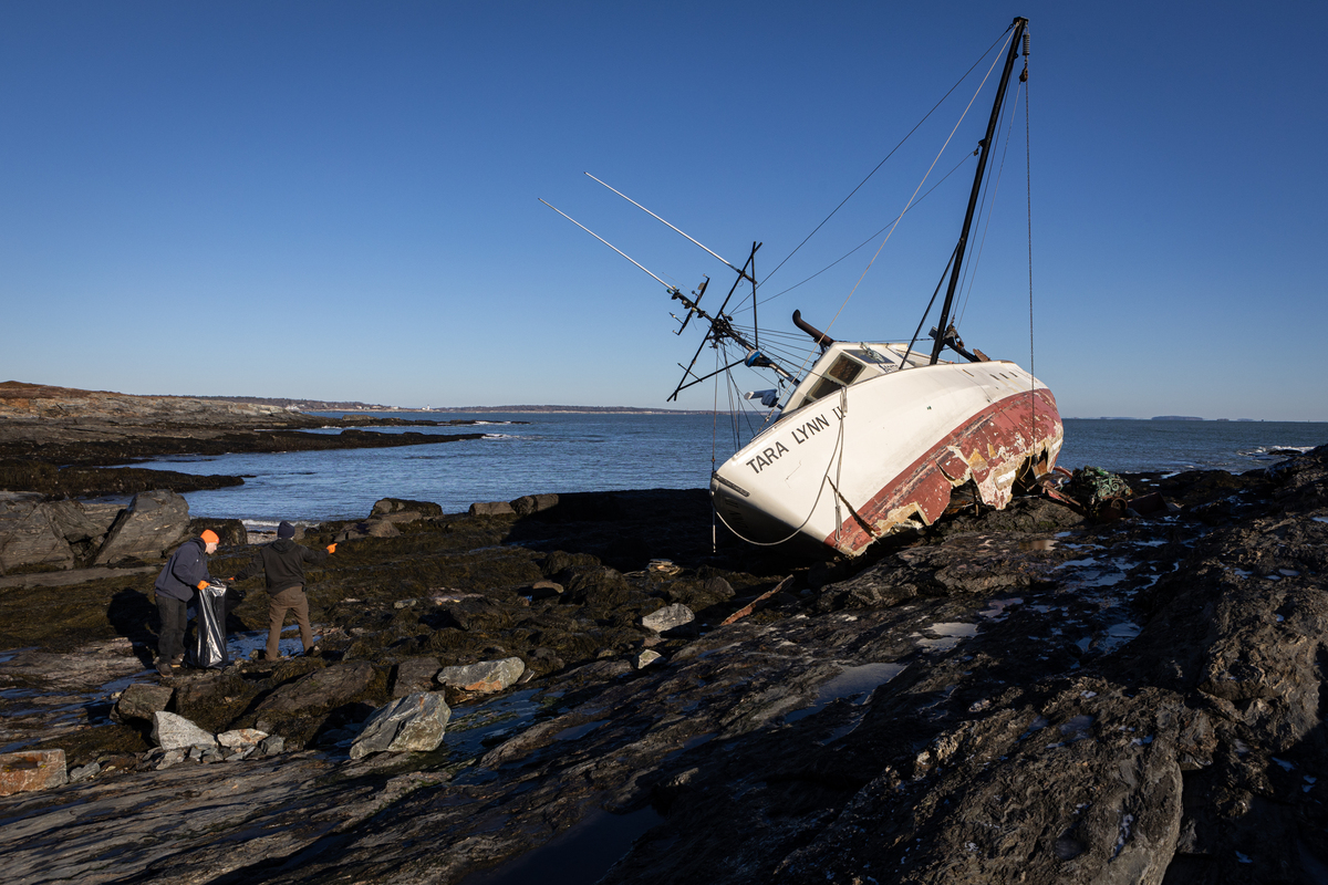 Federal storm relief / Jared Golden office vandalism / Aroostook's new ...