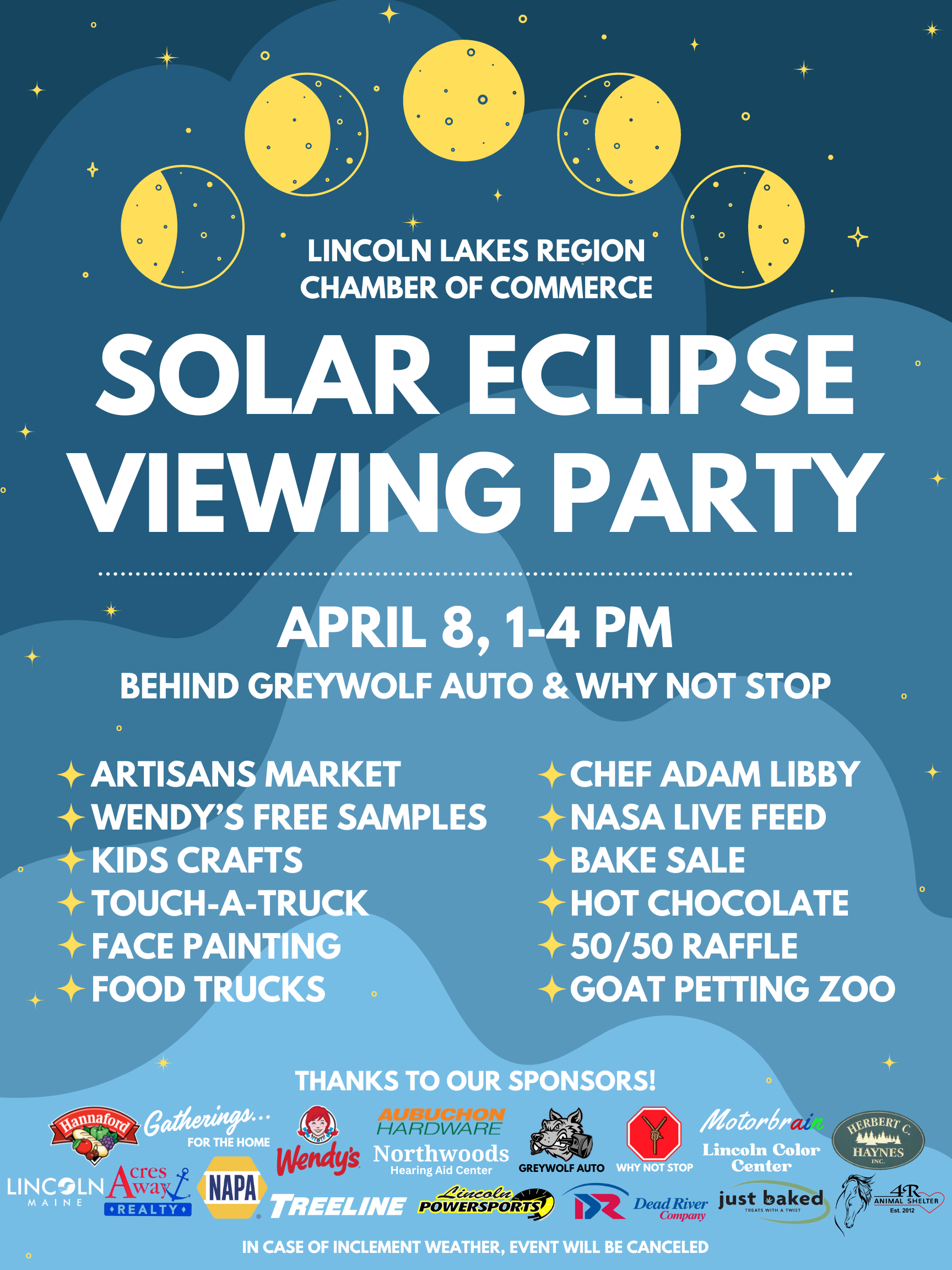 Lincoln Solar Eclipse Viewing Party - Bangor Daily News