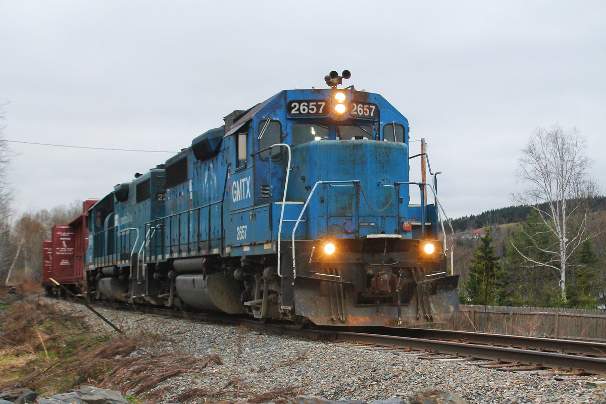 Tractor trailer strikes train in Masardis causing derailment