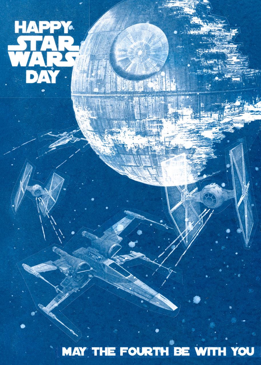 May the 4th Star Wars Cyanotypes - Bangor Daily News