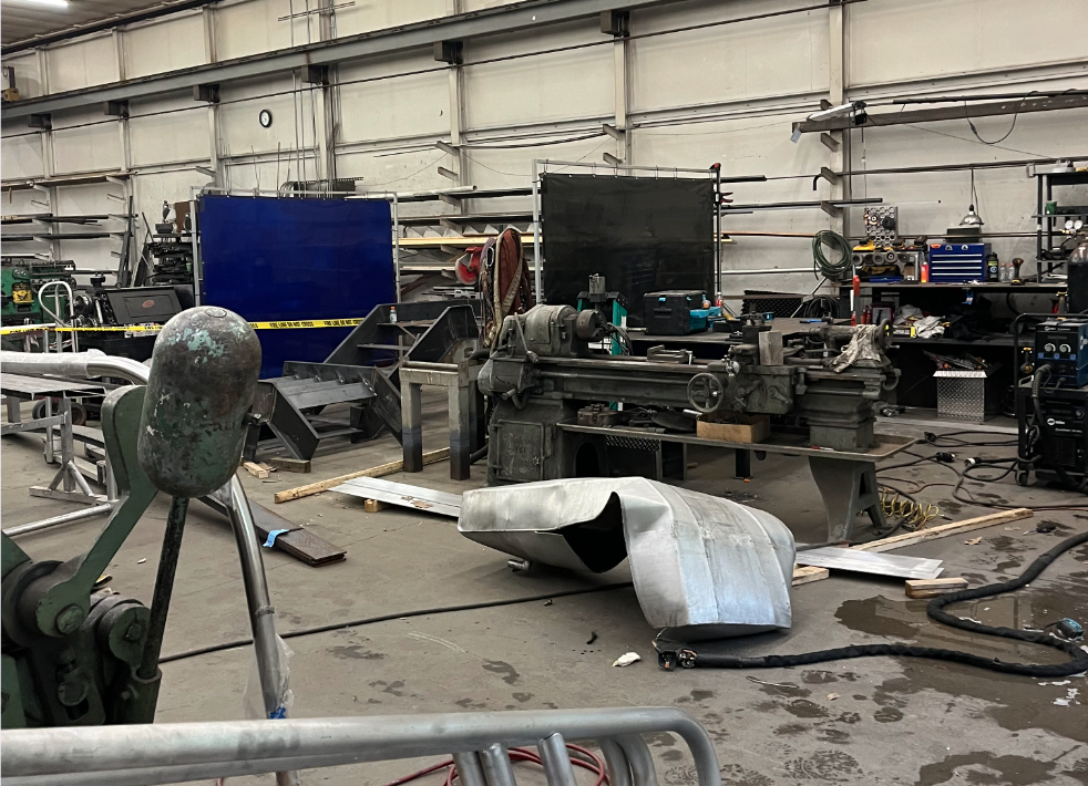 Man dies in explosion at Rockport metal workshop