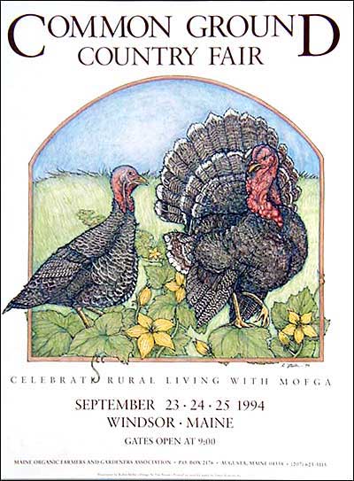 Common Ground Fair posters celebrates rural life in Maine