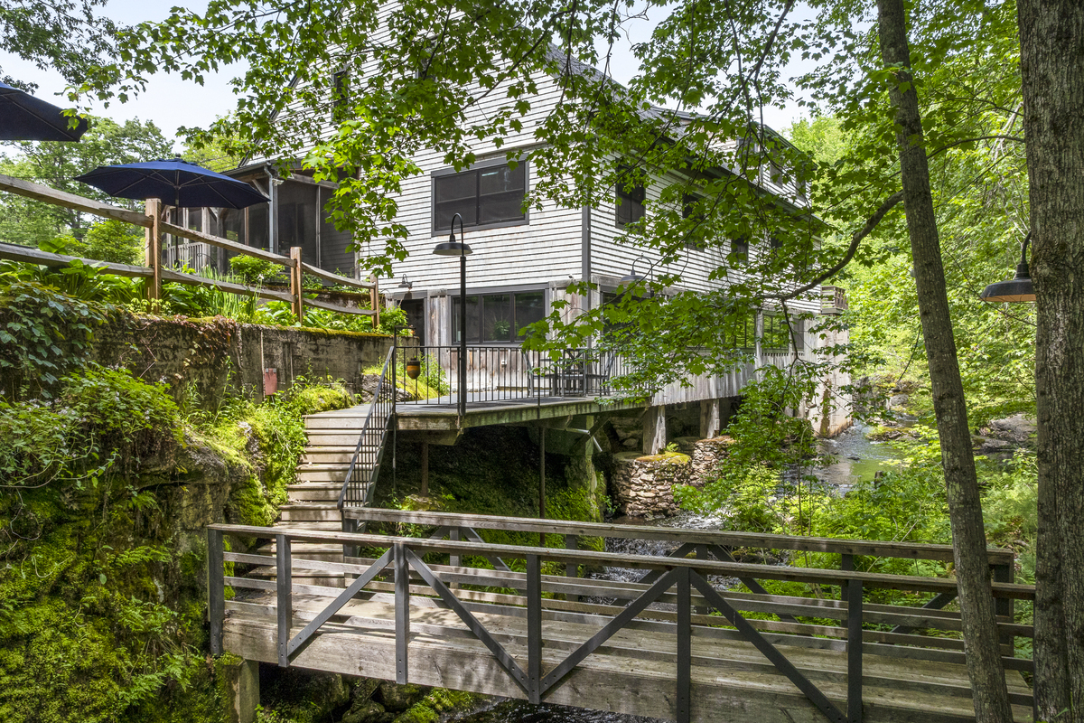 This former Maine mill turned into a house is selling for $2M